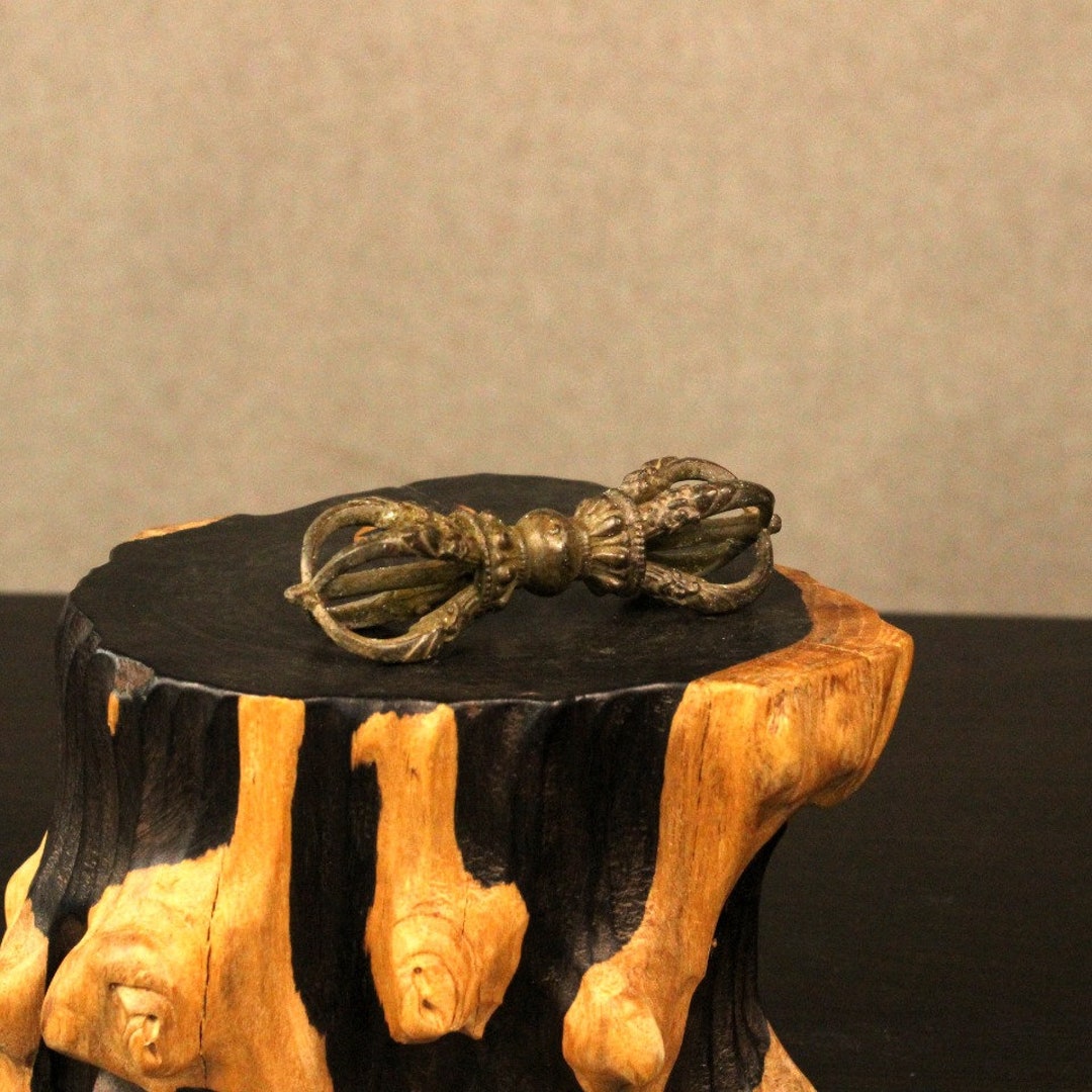 Old Anti-antique Tibetan Instrument, King Kong Devil Pestle Handle - Etsy