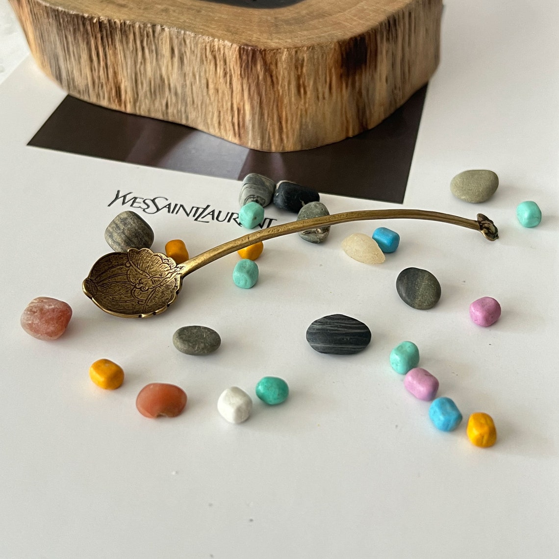 Personalized Mini Copper Spoon, Carved Decoration - Etsy