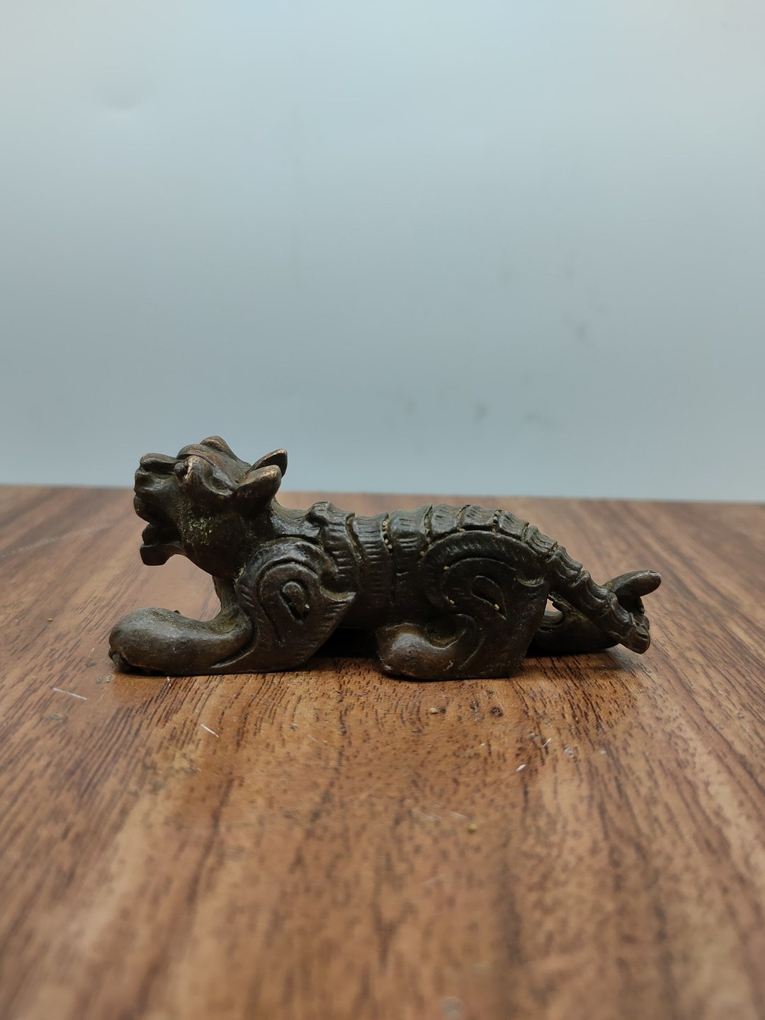 Antique Bronze Rui Beast Ornament, Solid God Beast Town House - Etsy