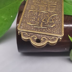 Brass Tai Sui Talisman, Tai Sui Card, Annualized Tai Sui Keychain, Tai ...