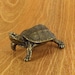 Pure Copper Retro Turtle Statue, Home Office Desk Trinkets, Solid ...