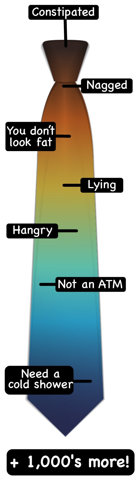 Mood Tie+ (empty Box) Prank Gag Gift - Etsy