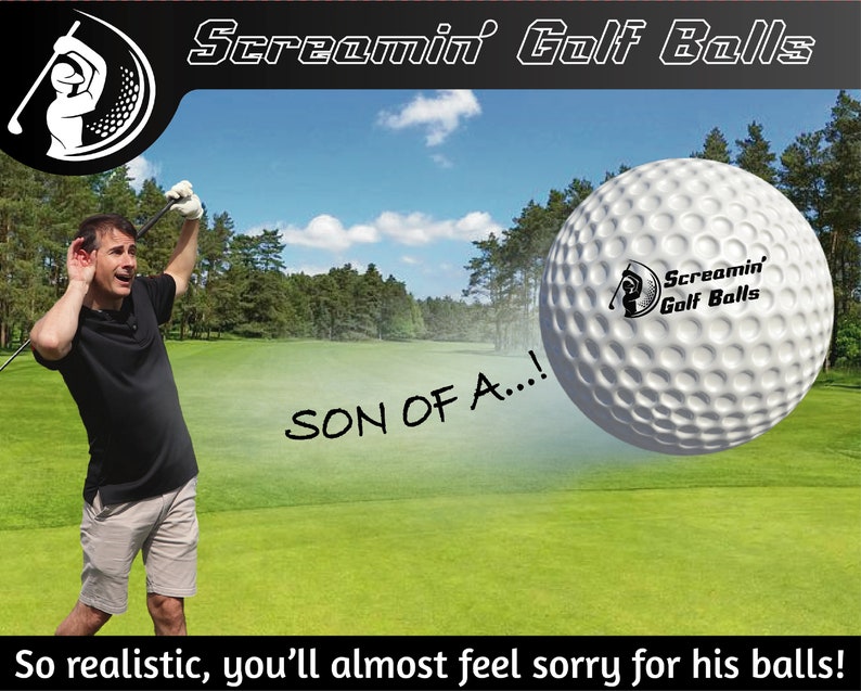 Screamin' Golf Balls (empty Box) Prank Gag Gift - Etsy