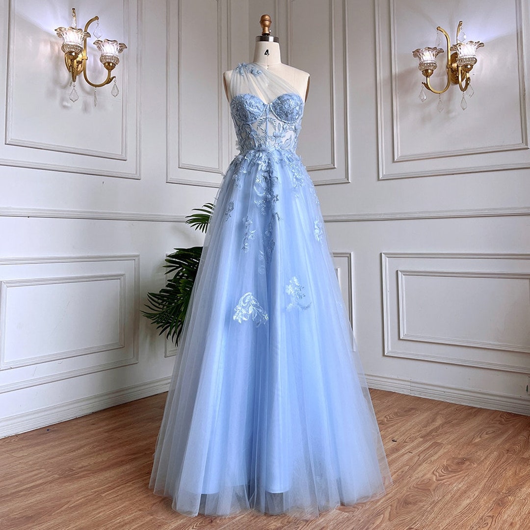 Fairy Purple A-line Prom Dress/ Elegant Sweetheart Party Dress/ Fairy ...