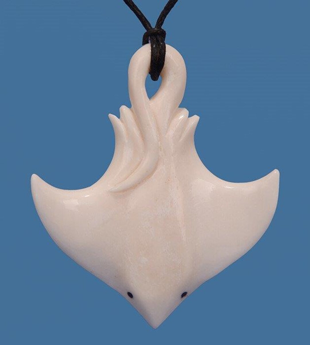 Handcrafted Stingray Bone Pendant - Etsy