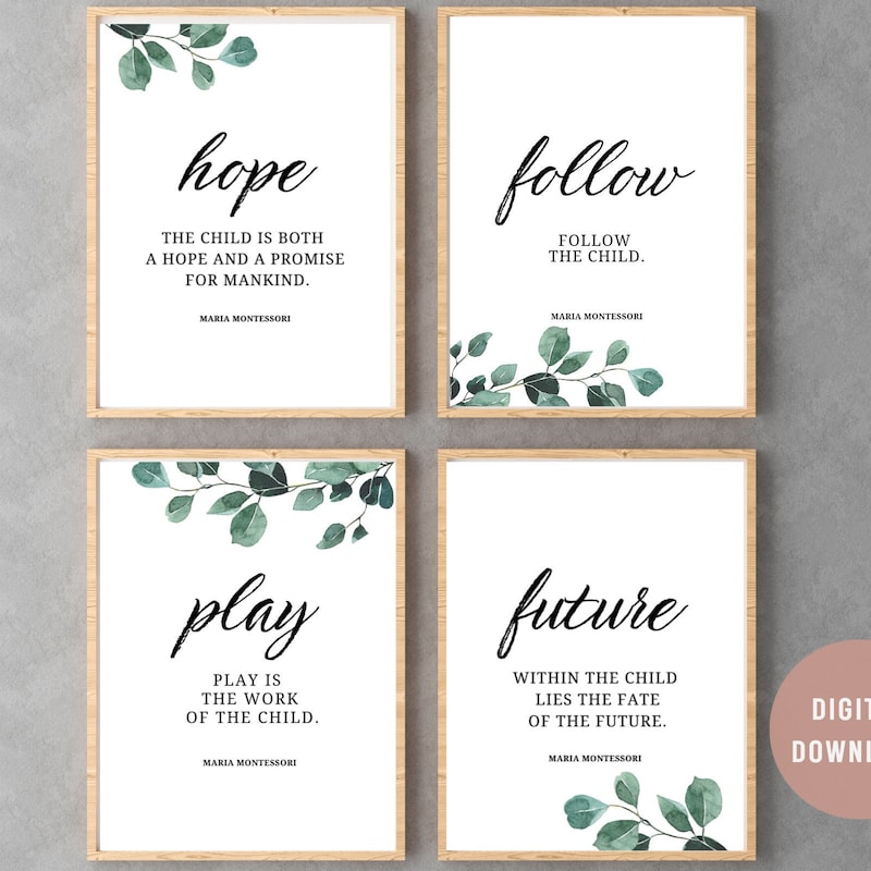 Maria Montessori - Etsy