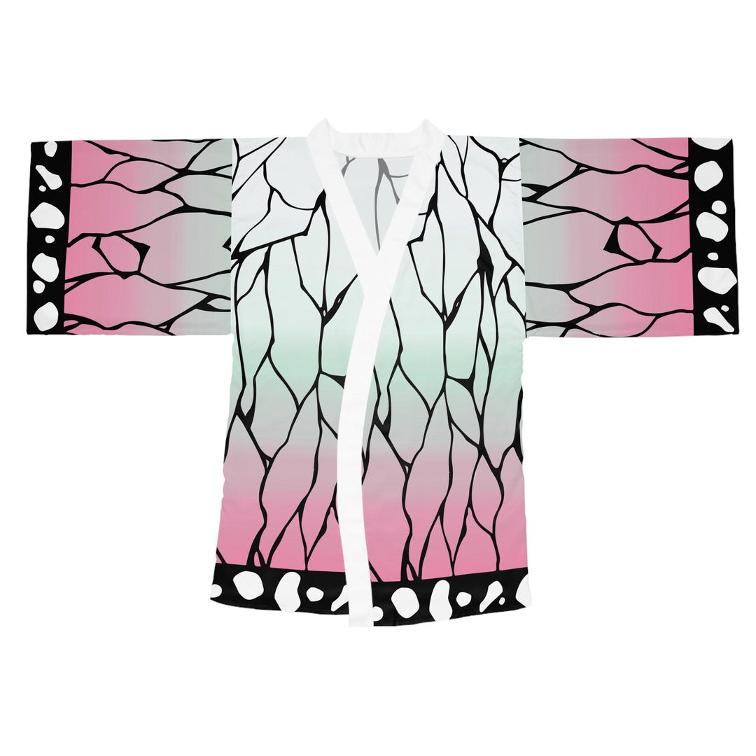 Demon Slayer Shinobu Kimono Anime Robe Cosplay for Her Anime Lover ...