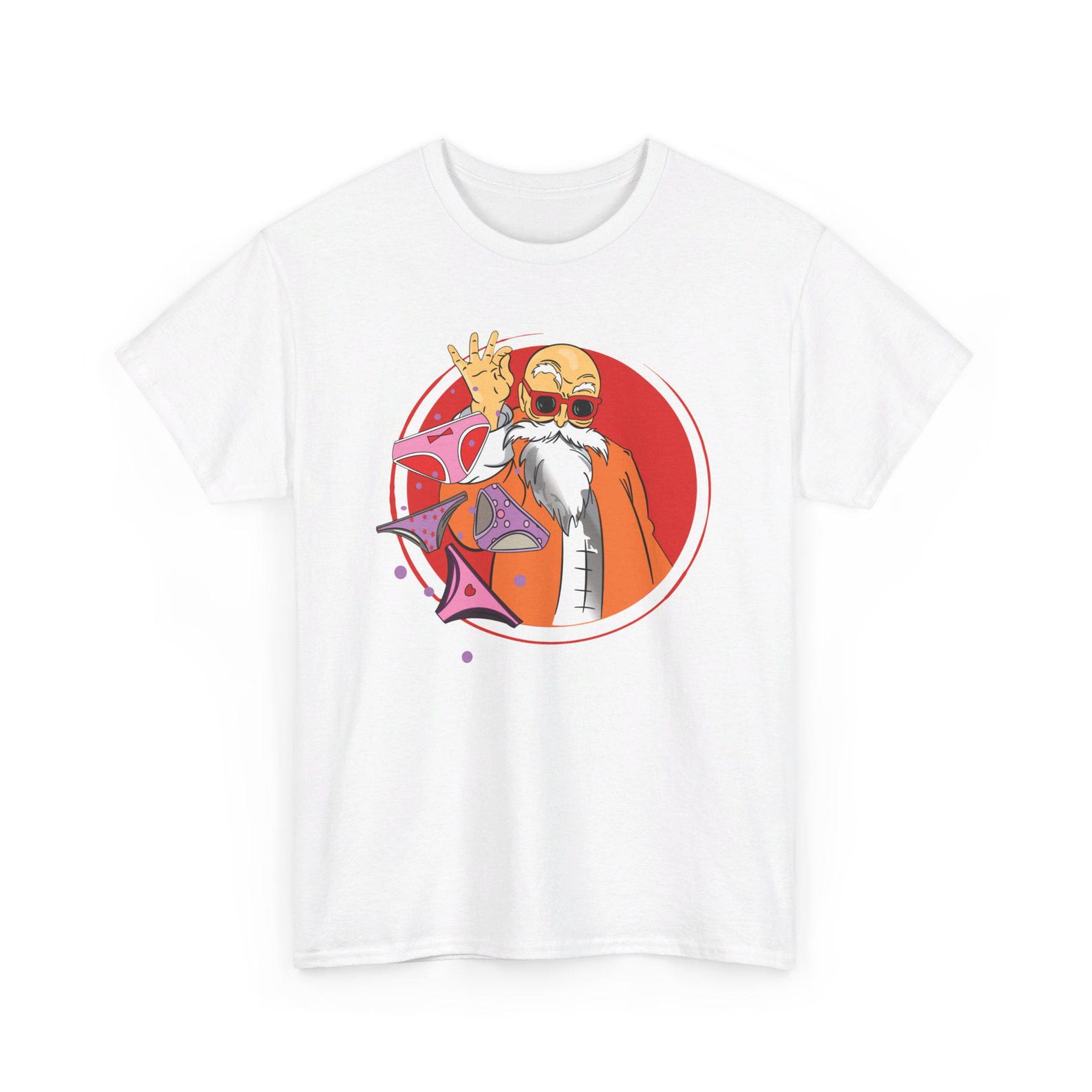 Dragon Ball Master Roshi Naughty Anime Unisex Heavy Cotton Tee - Etsy