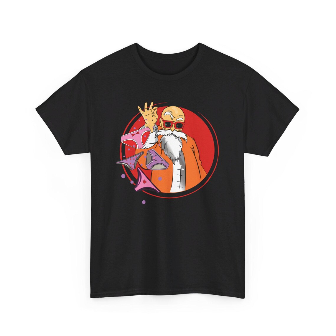 Dragon Ball Master Roshi Naughty Anime Unisex Heavy Cotton Tee - Etsy