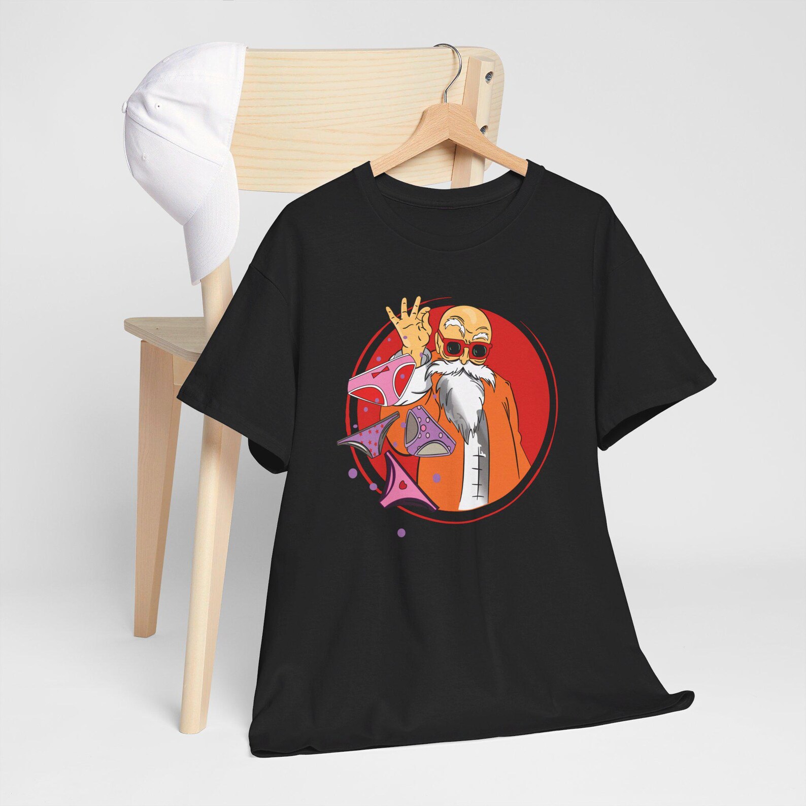 Dragon Ball Master Roshi Naughty Anime Unisex Heavy Cotton Tee - Etsy