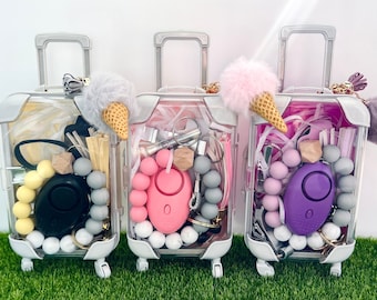 Mini Suitcase Safety Keychain, Gift for Women and Teens, Unique Gift ...