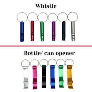 Custom Safety Keychain With Everything, Personal Alarm, Women Keychain ...