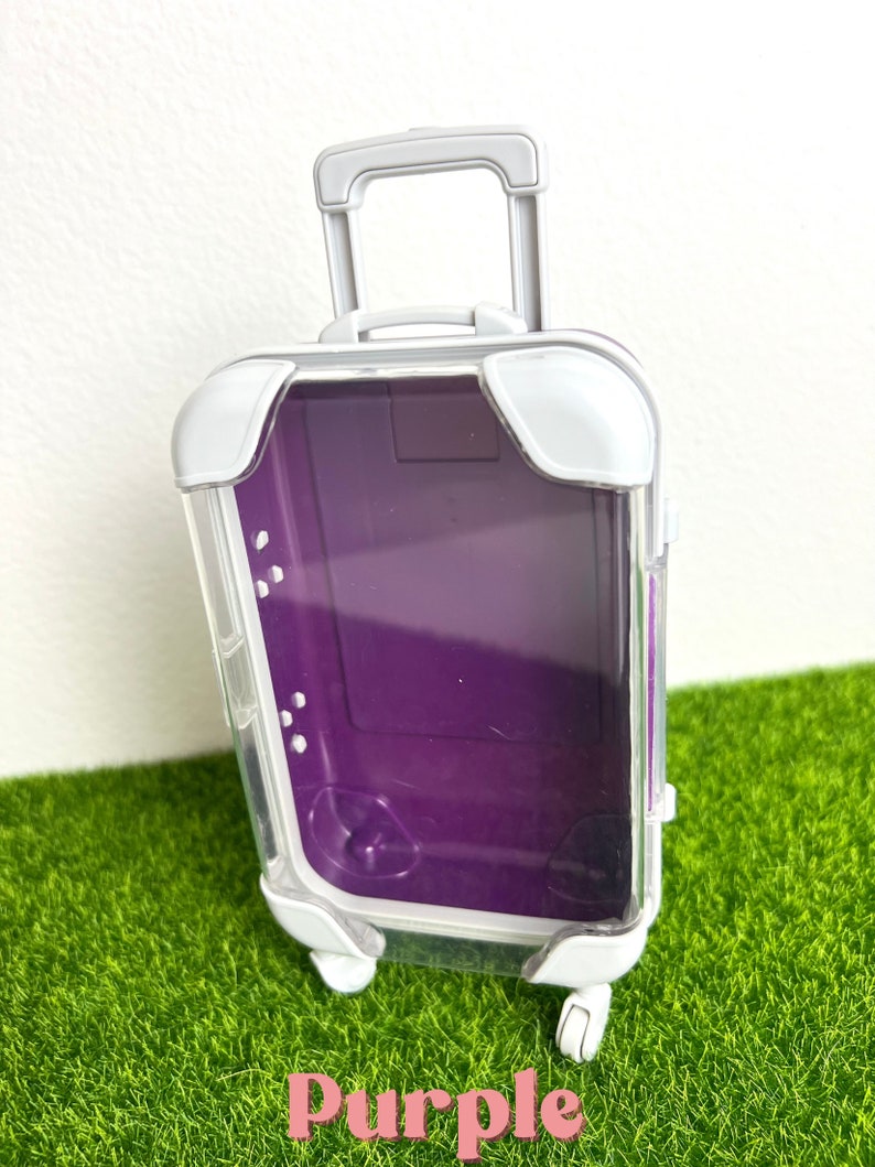 Mini Suitcases, Plastic Mini Suitcases, Doll Trolley, Party Favors ...