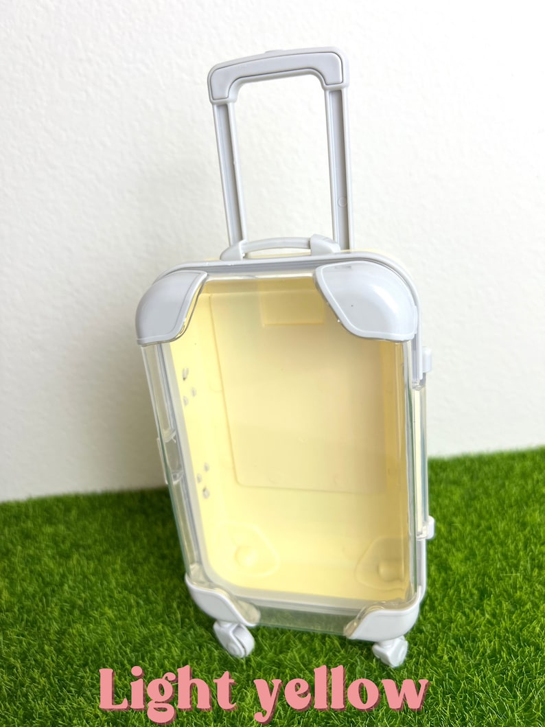 Mini Suitcases, Plastic Mini Suitcases, Doll Trolley, Party Favors ...