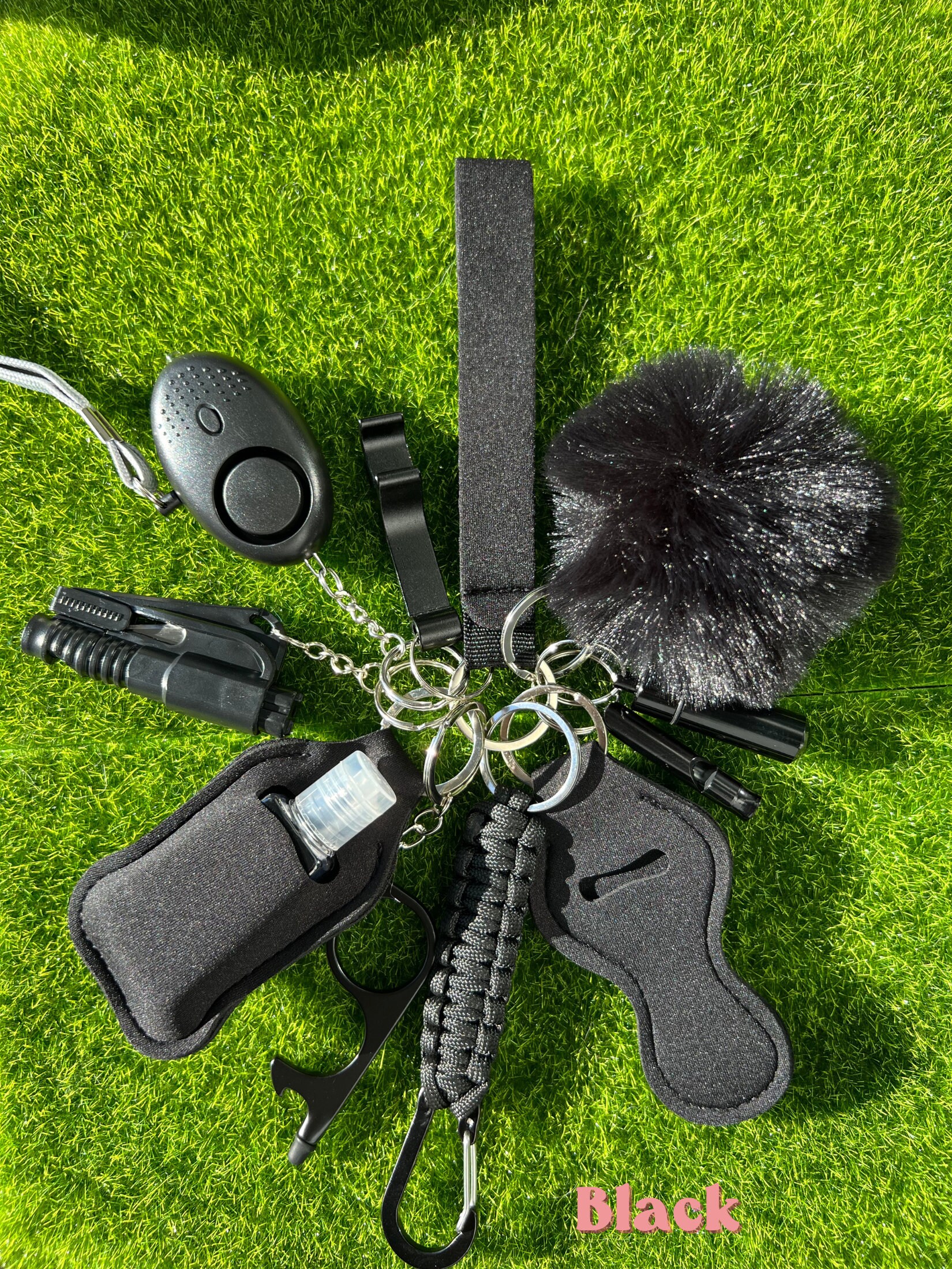 Safety Keychain With Everything, Personal Alarm, Women Keychain, Gift ...