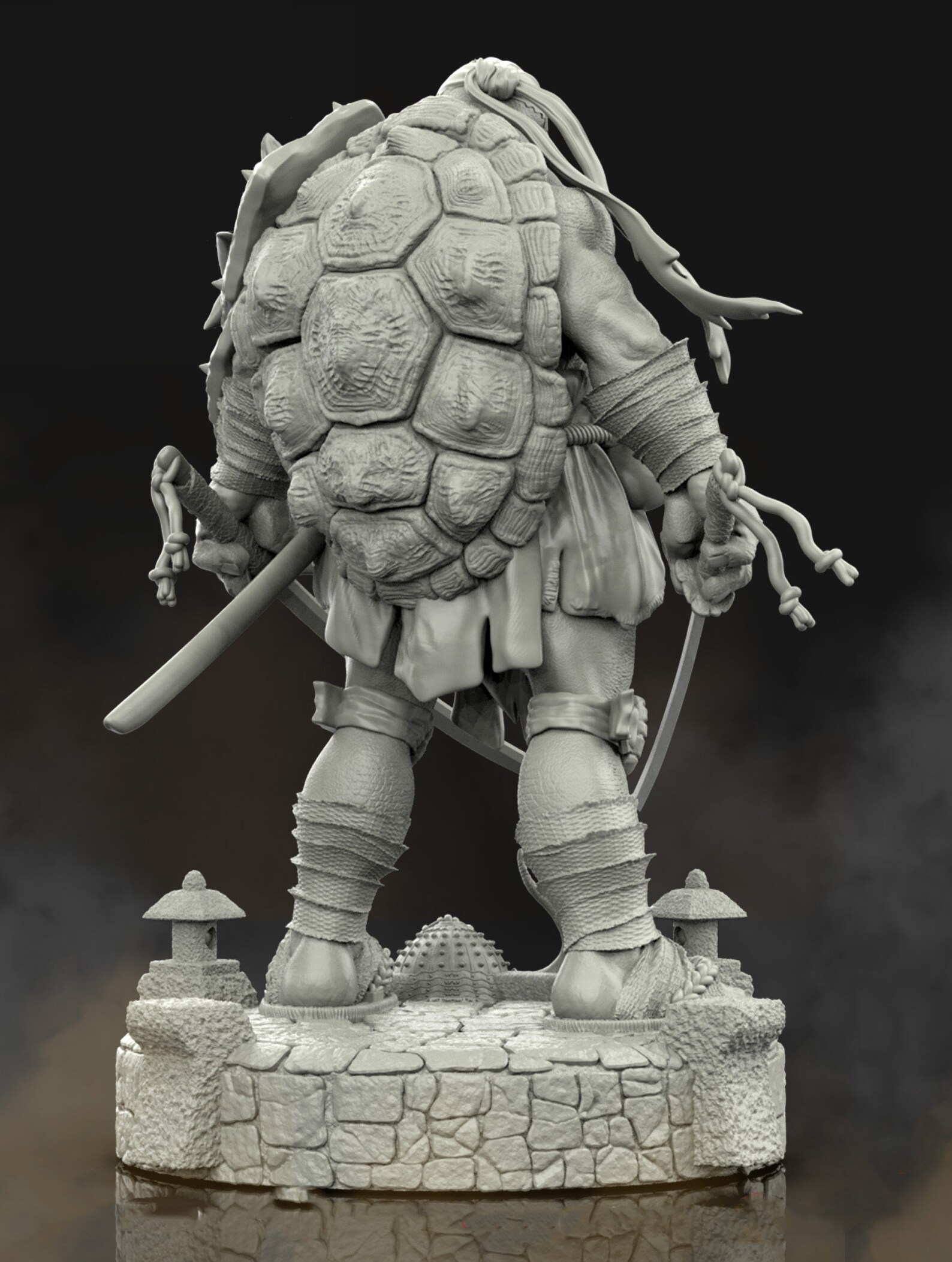 Leonardo TMNT STL File Ready for 3d Print - Etsy Hong Kong