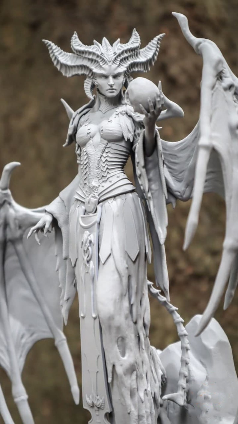 Lilith Diablo IV STL File Ready for 3d Print Files for Digital - Etsy UK