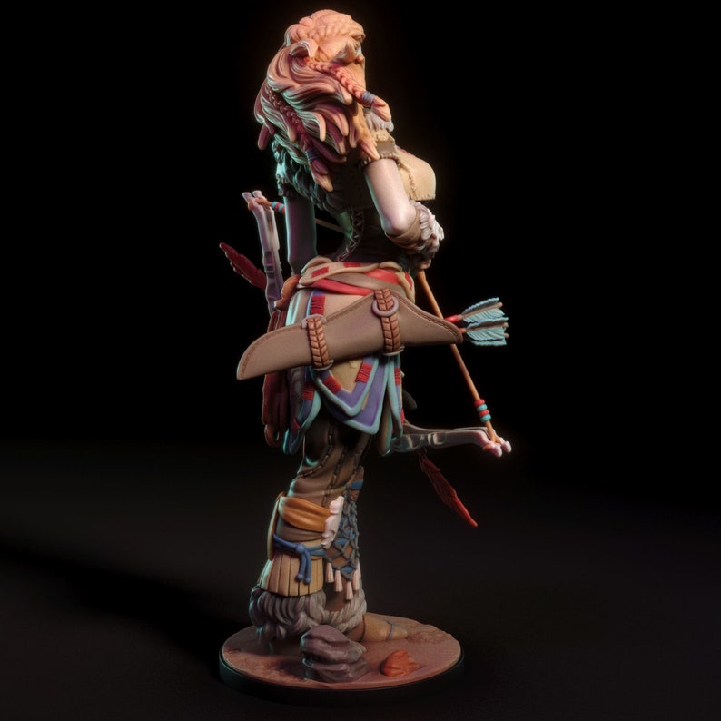 Aloy Horizon Zero Dawn Nsfw Presupported Stl File Ready Etsy Uk