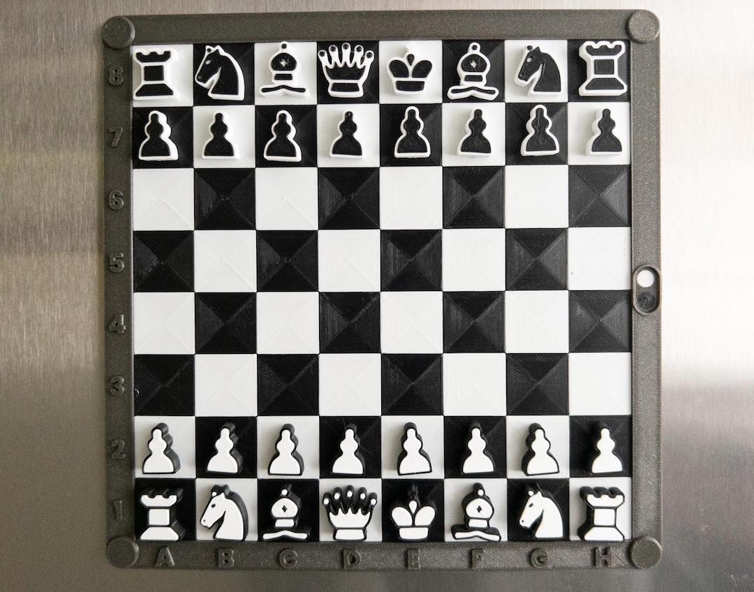 Strategy in the Kitchen: Chess Fridge Magnet - Etsy