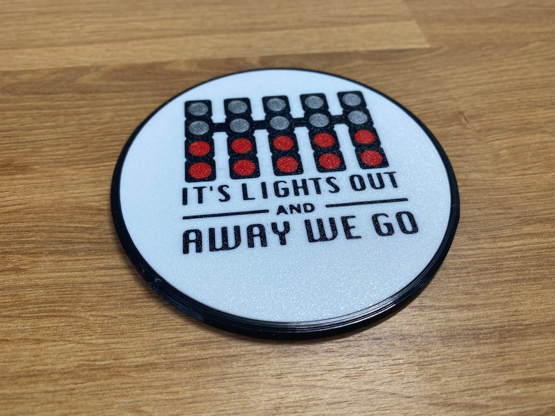 F1 Iconic Moments Coaster Set. Box Box Box It's Lights - Etsy