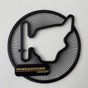 F1 Tracks Wall and Table Decor. the Perfect Gift F1 Fan. Best Quality ...