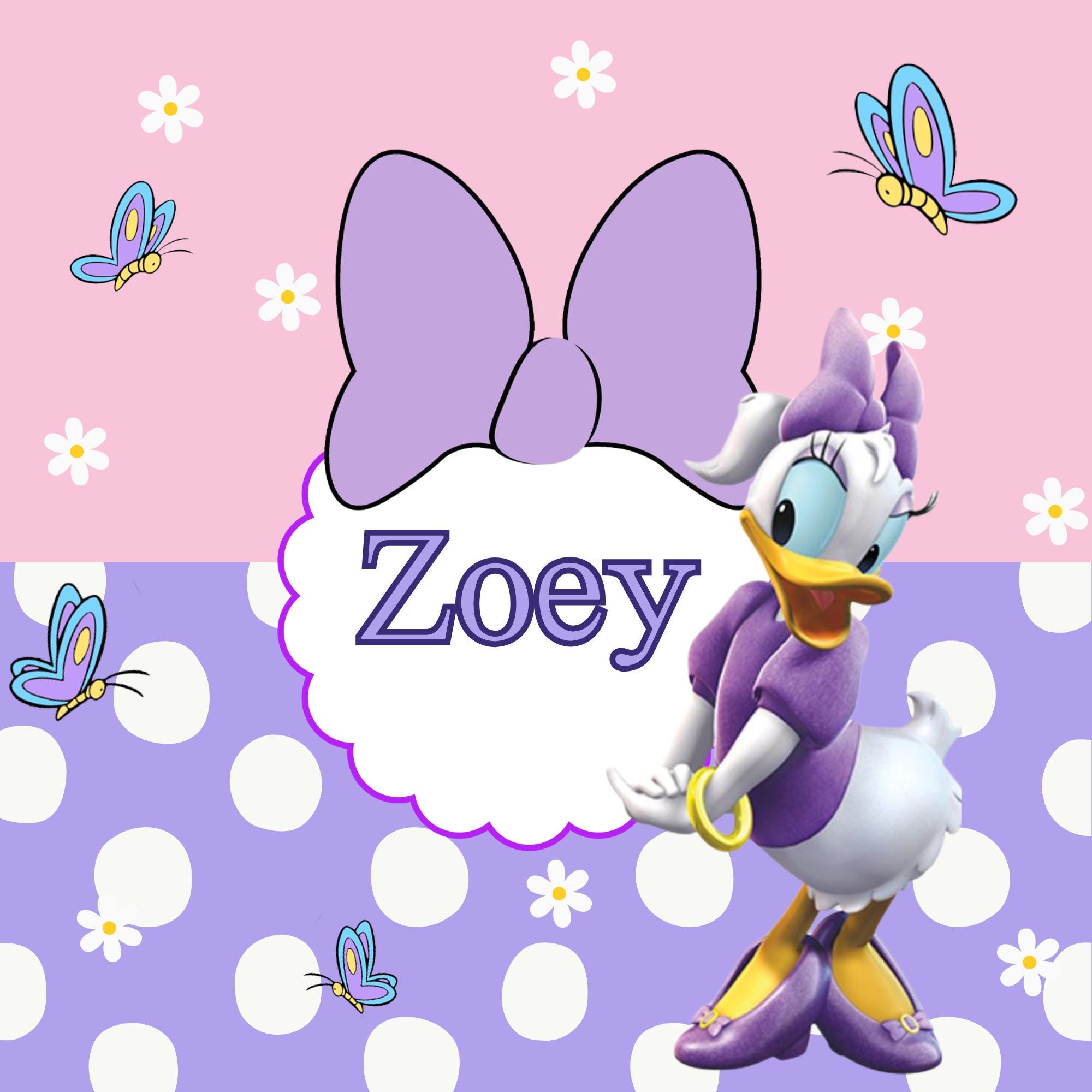Back to School DAISY Template - Etsy
