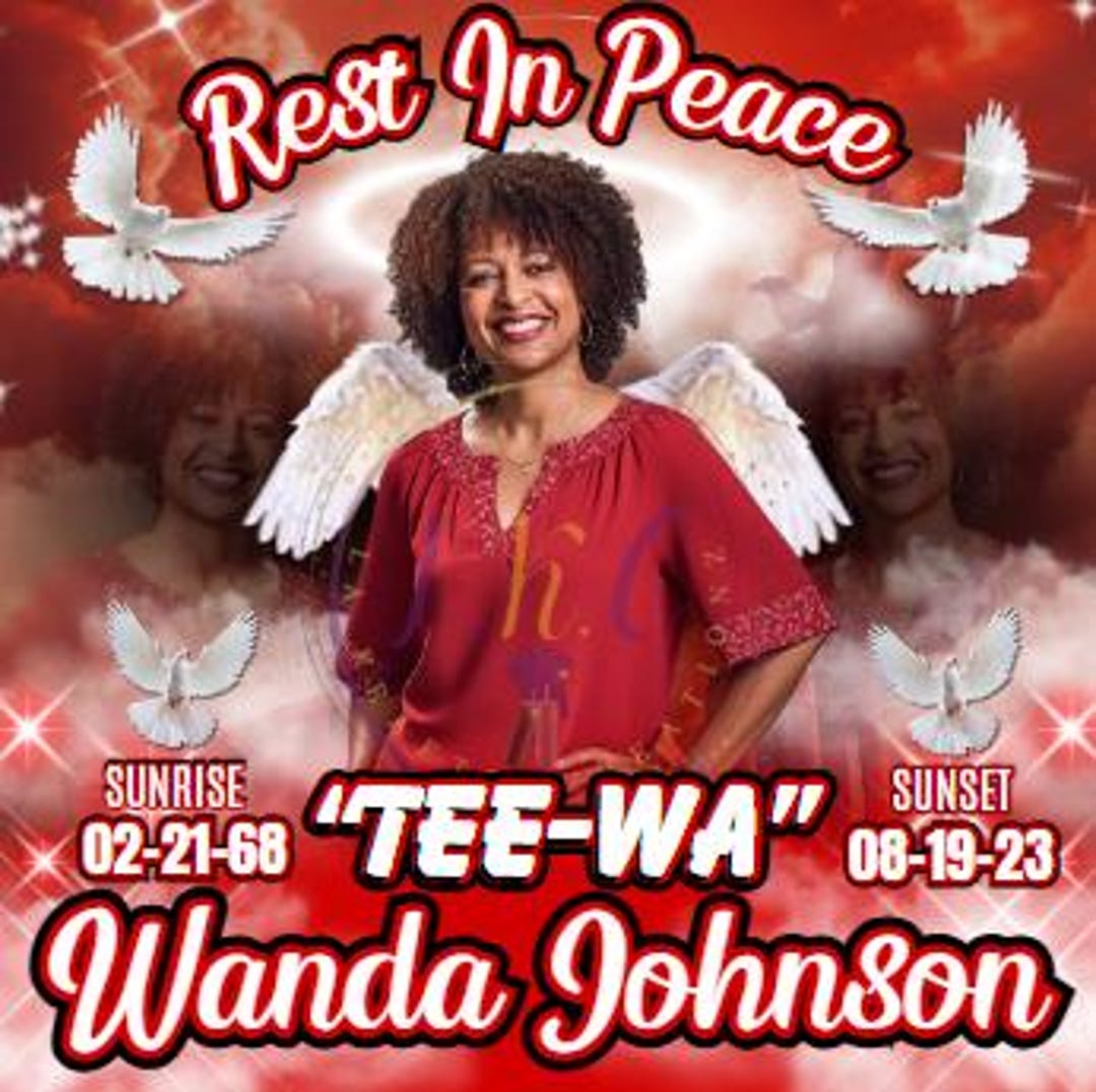 Red Memorial Editable Design - Etsy