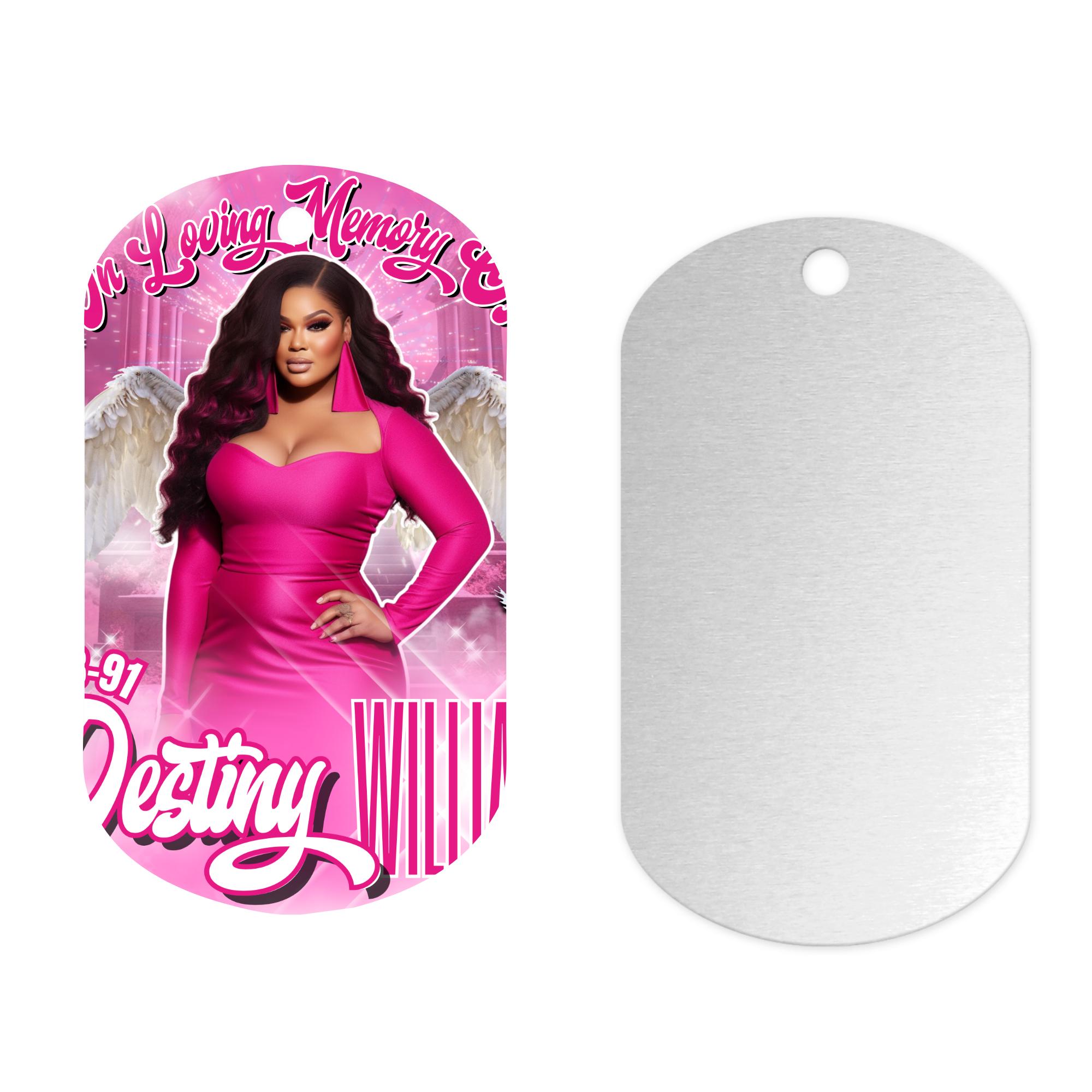 Pink Memorial Editable Design - Etsy