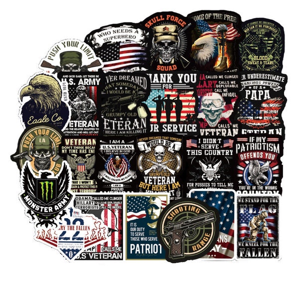 Military Branch Stickers - Etsy