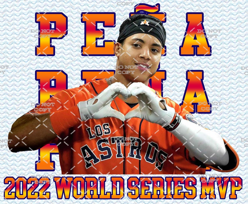 Houston Baseball Jeremy Pena MVP Heart PNG Digital File Download - Etsy
