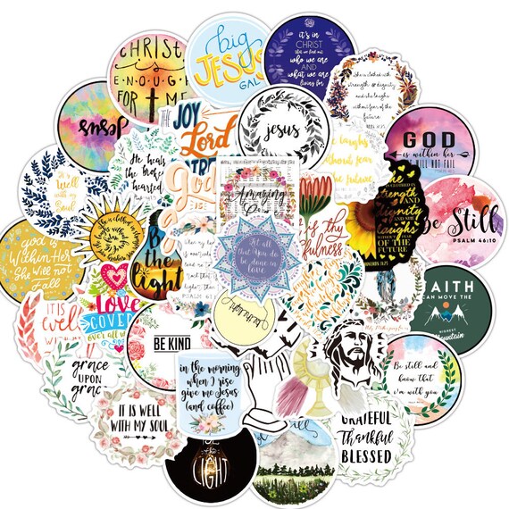 50 Pack Faith Christian Religious Motivation Inspirational - Etsy