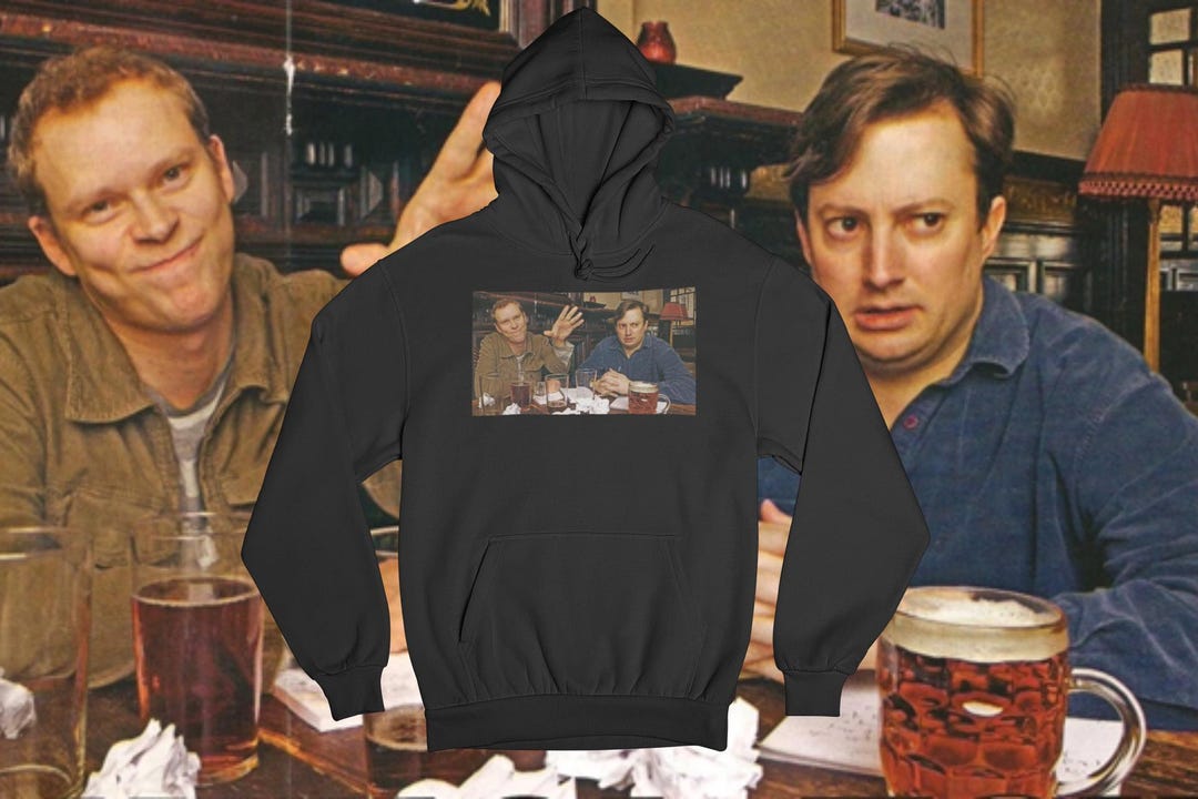 Mark and Jez at the Pub PEEP SHOW Graphic Hoodie || Shoplikebreezy - Etsy