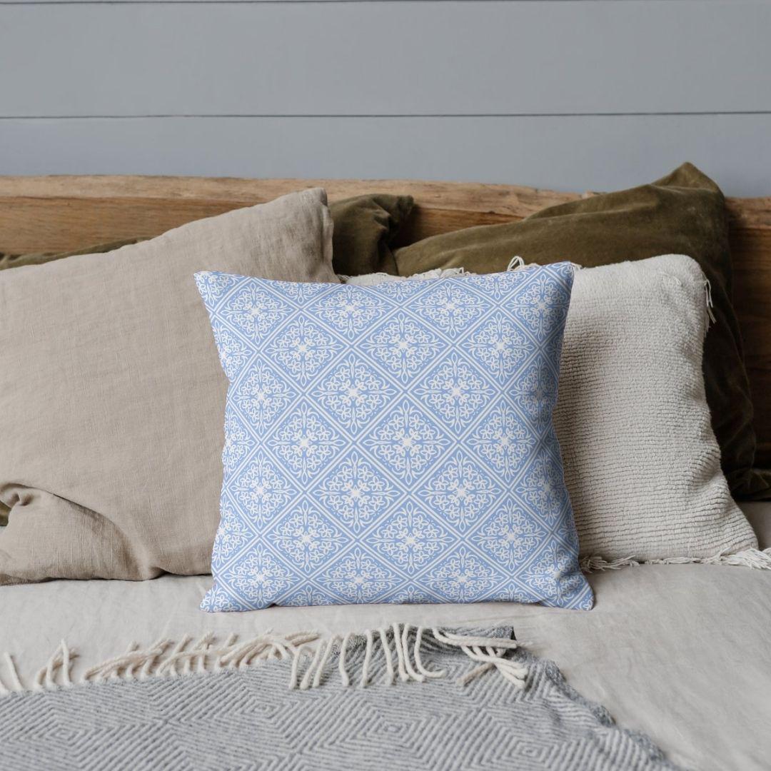 Plumeria Quilt Seamless Pattern - Colorful Patchwork Tile, Repeat ...