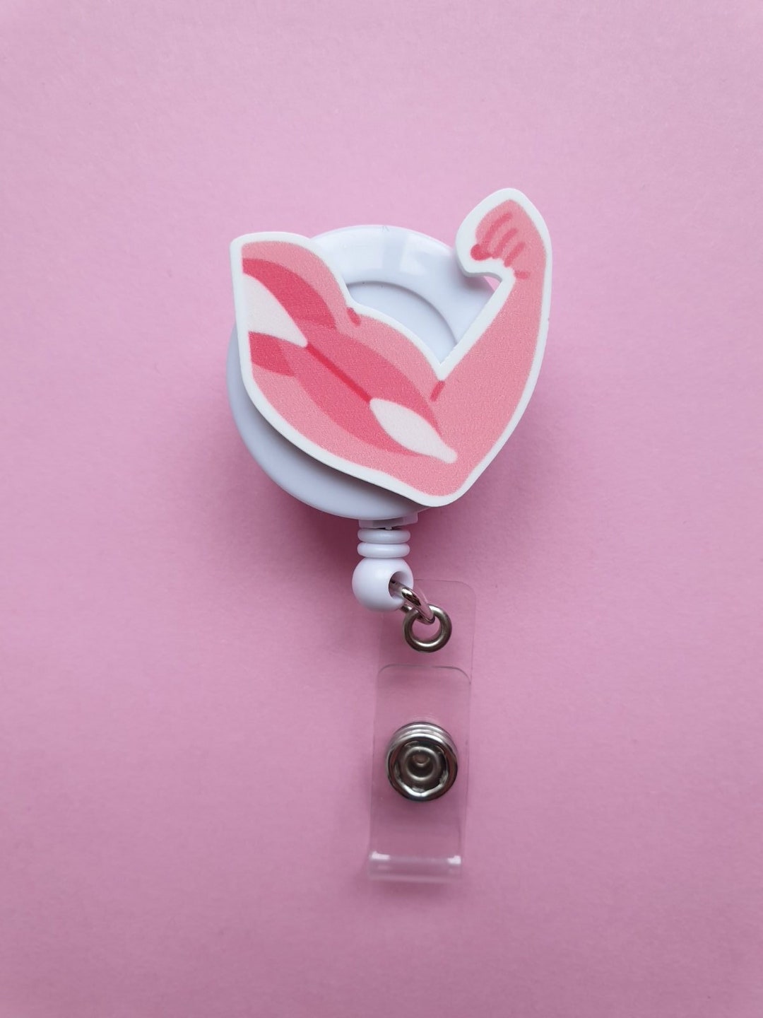 Muscles Badge Reel: Physiotherapist Gift, PT ID Card Holder - Etsy