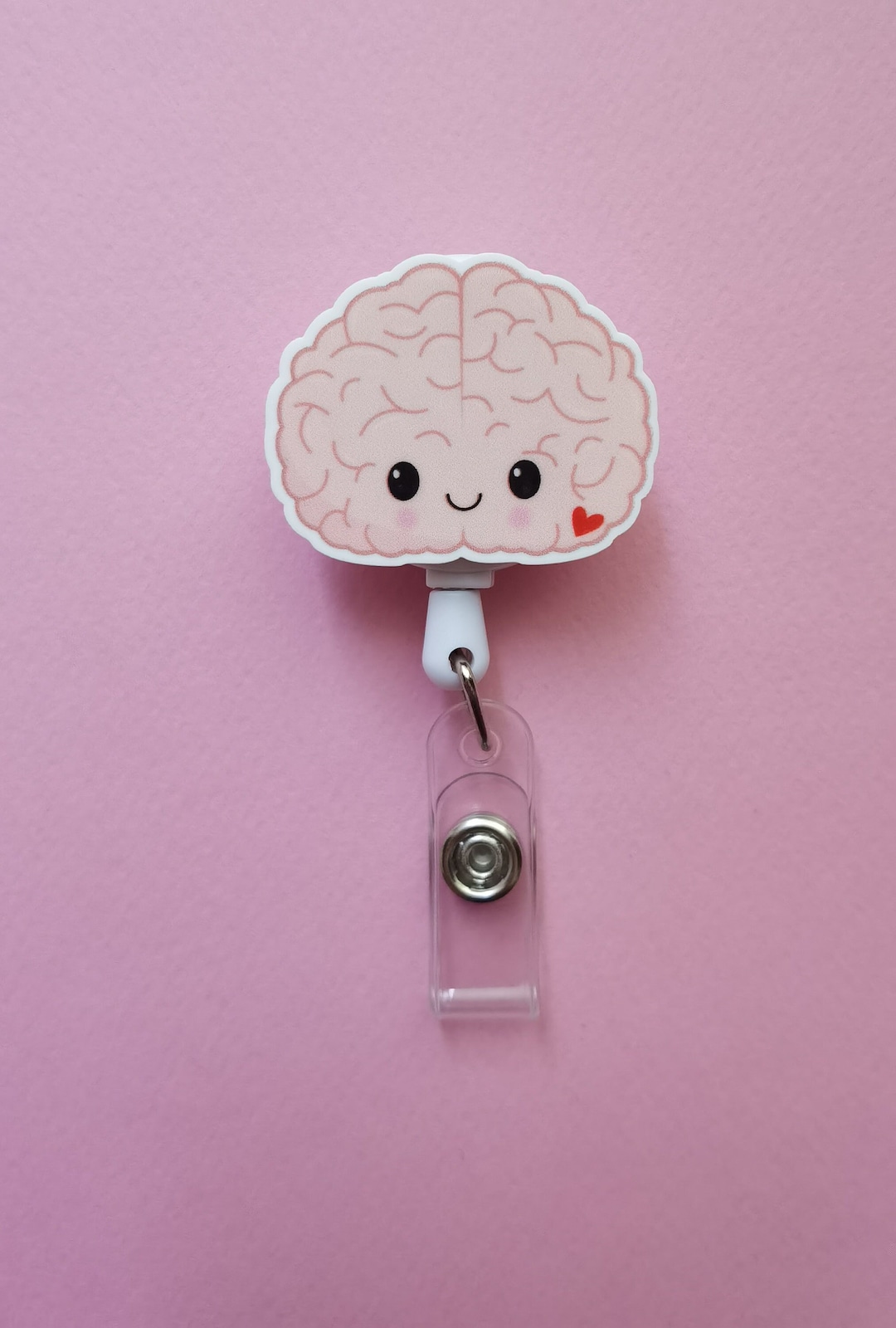 Brain Card Holder, Neurologist Badge Reel, Doctor Gift, Brainsurgeon ...
