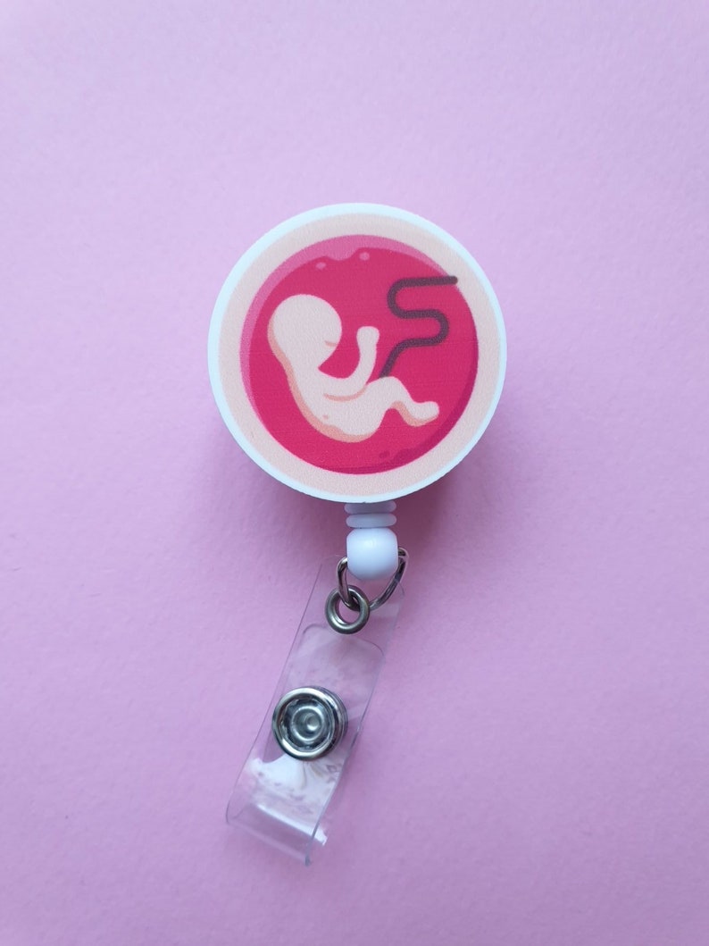 Gynecologist Badge Reel, OB-GYN Card Holder, Obstetrician Gift,doctor ...