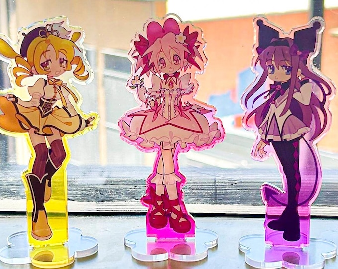 Madoka X Melody Acrylic Jelly Standees 4" - Etsy