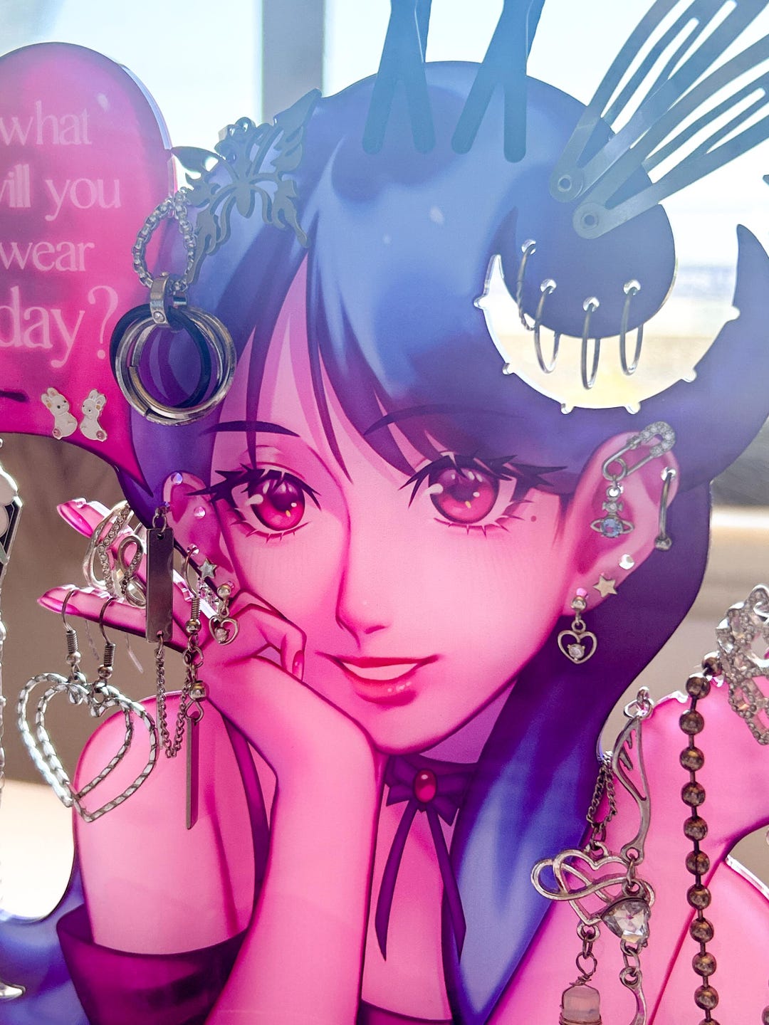 Jewellery Display Acrylic Standee 26 Cm - Etsy