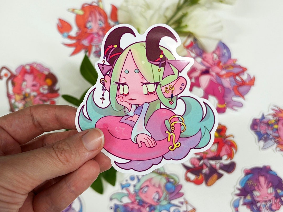 3" - 4" Star Sign / Zodiac / Horoscope Vinyl Stickers - Etsy