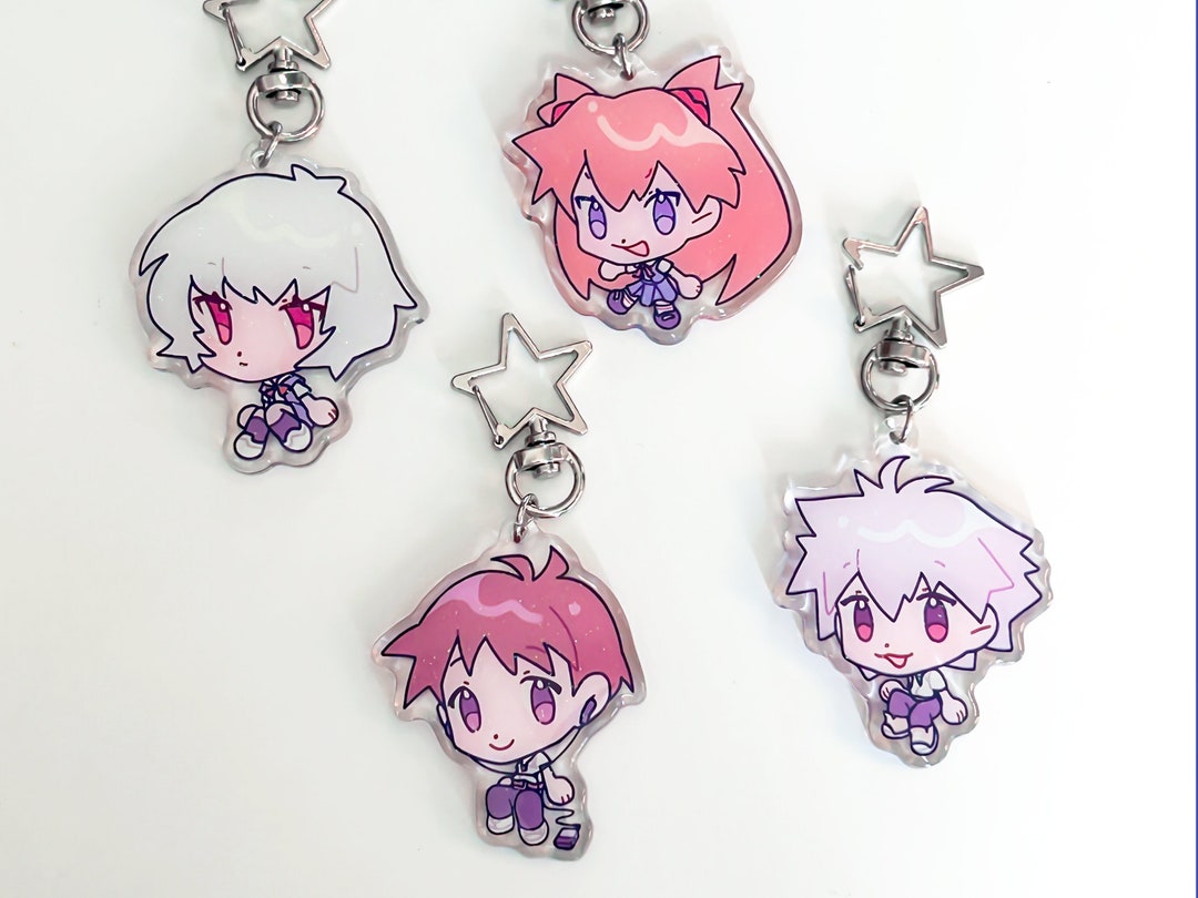 Evangelion Epoxy Charms 2" - Etsy