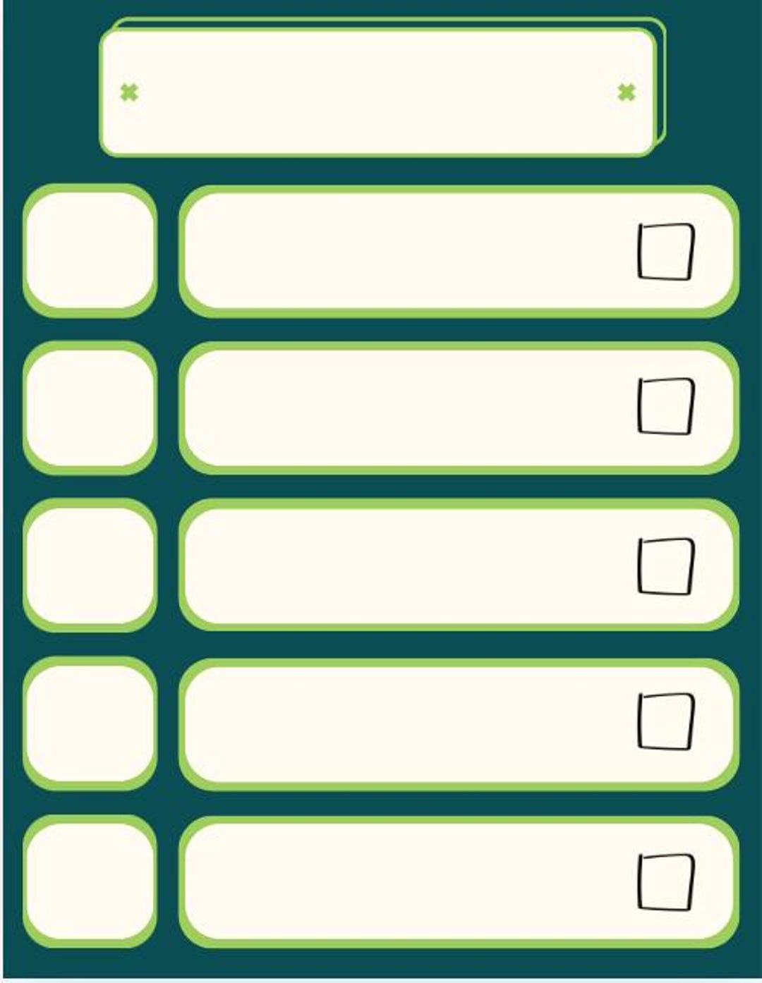 Visual Schedule - Blank - With Icons - Etsy