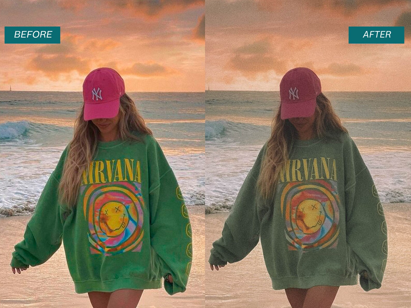 Film Aesthetic Presets Lightroom Retro Filters Vintage - Etsy