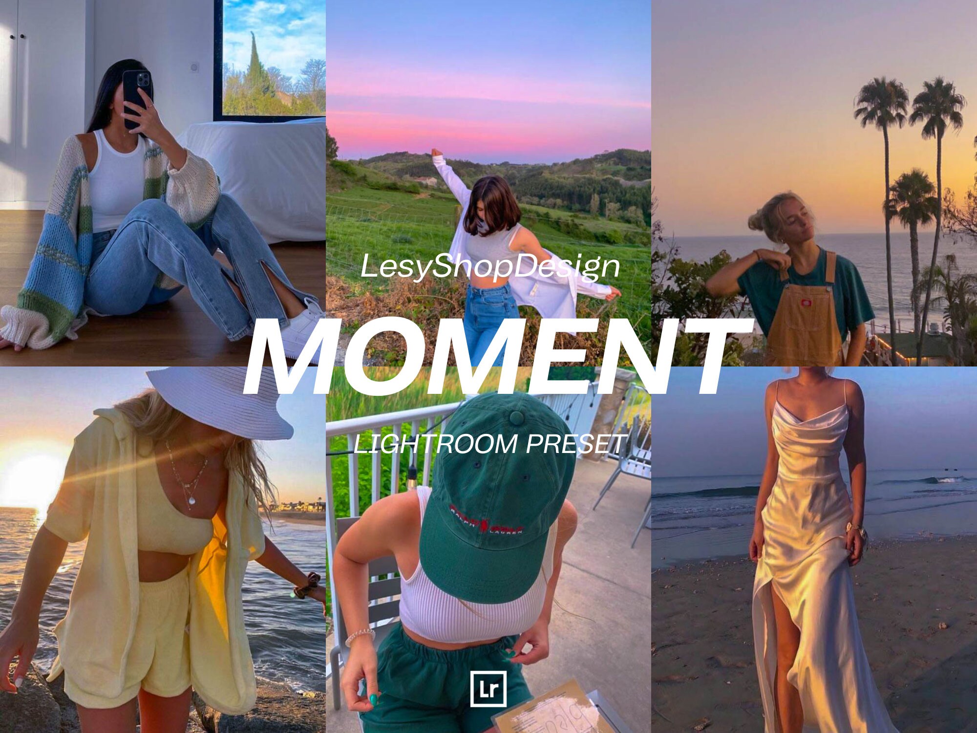 Moment Presets Lightroom, Vibrant Filters, Sunset Presets, Bright ...