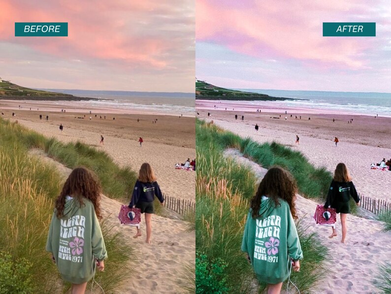 7 Disposable Presets Bundle Lightroom, Retro Filters, Vintage Presets ...