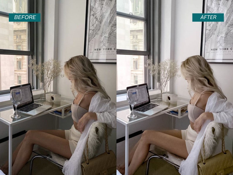 7 Clear Presets Bundle Lightroom Light Filters Natural - Etsy