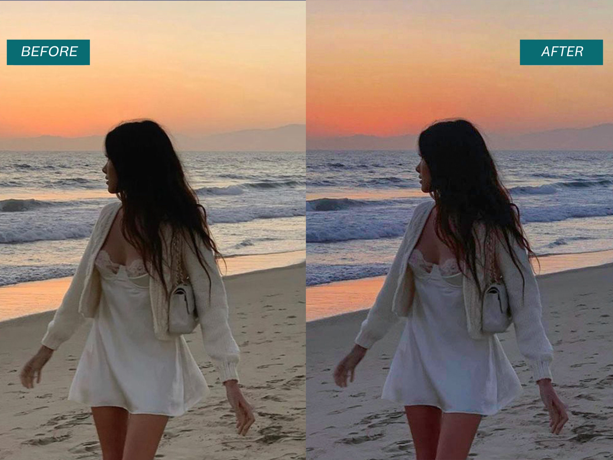 Tiktok Presets Lightroom Vibrant Filters Sunset Presets - Etsy