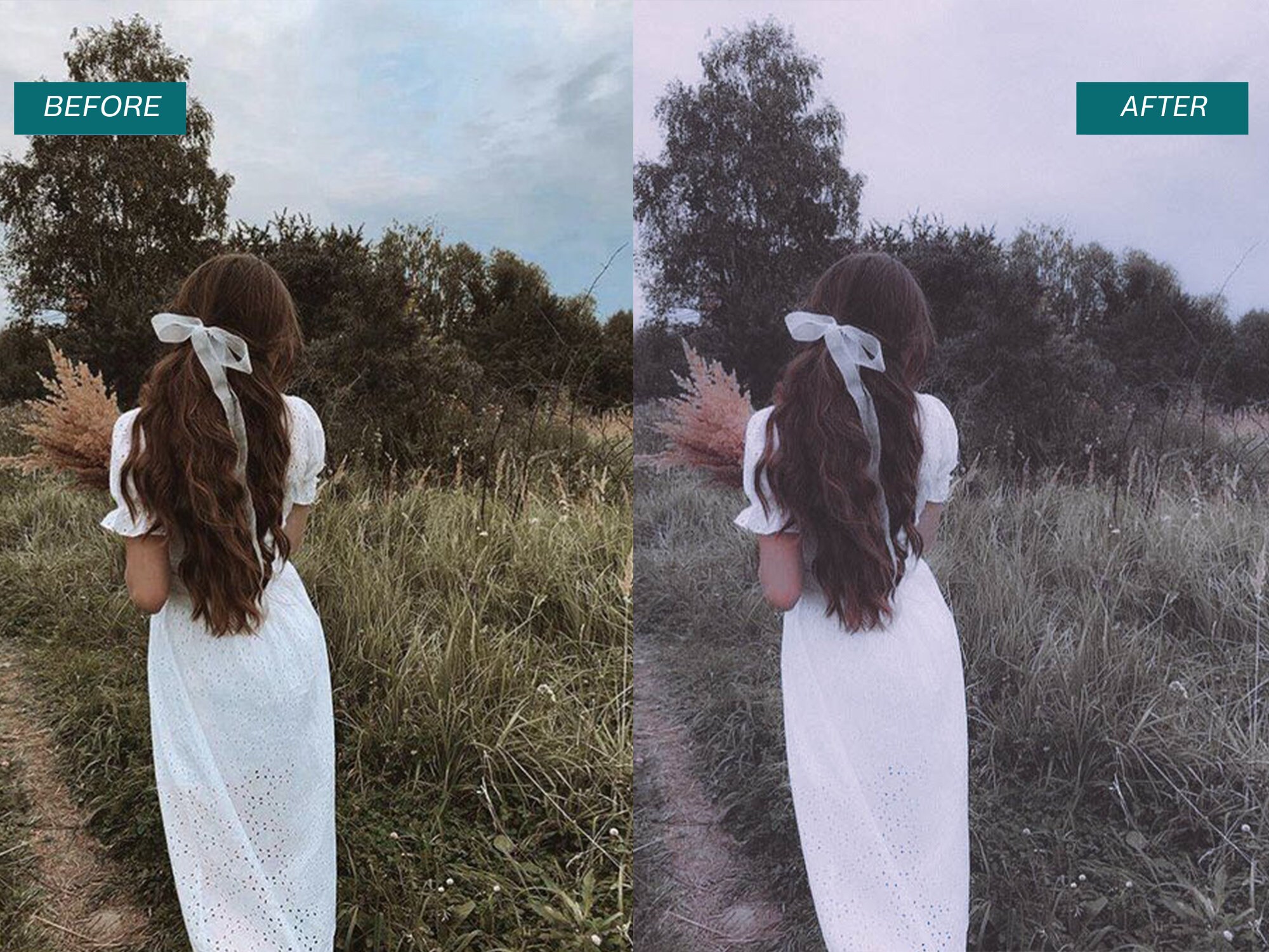 Light Blur Presets Lightroom, Vintage Filters, Retro Presets, Polaroid ...