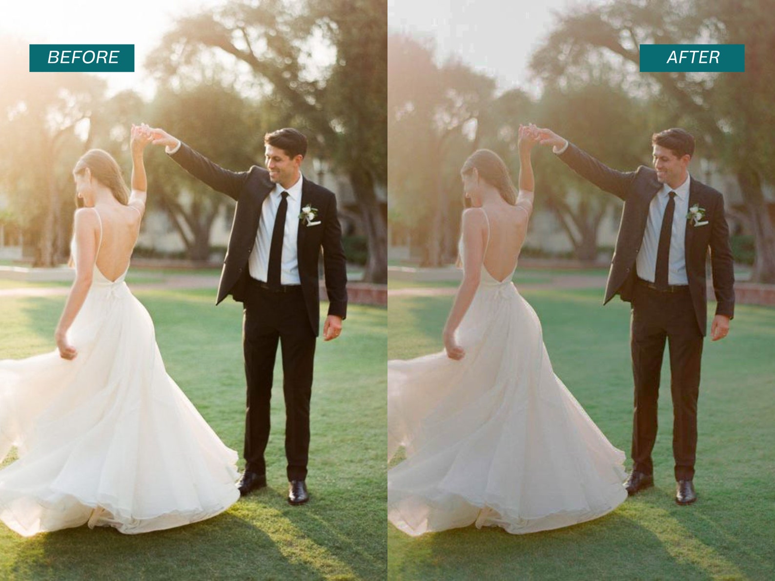 Wedding Presets Lightroom, Wedding Filters, Bride Presets, Bright ...