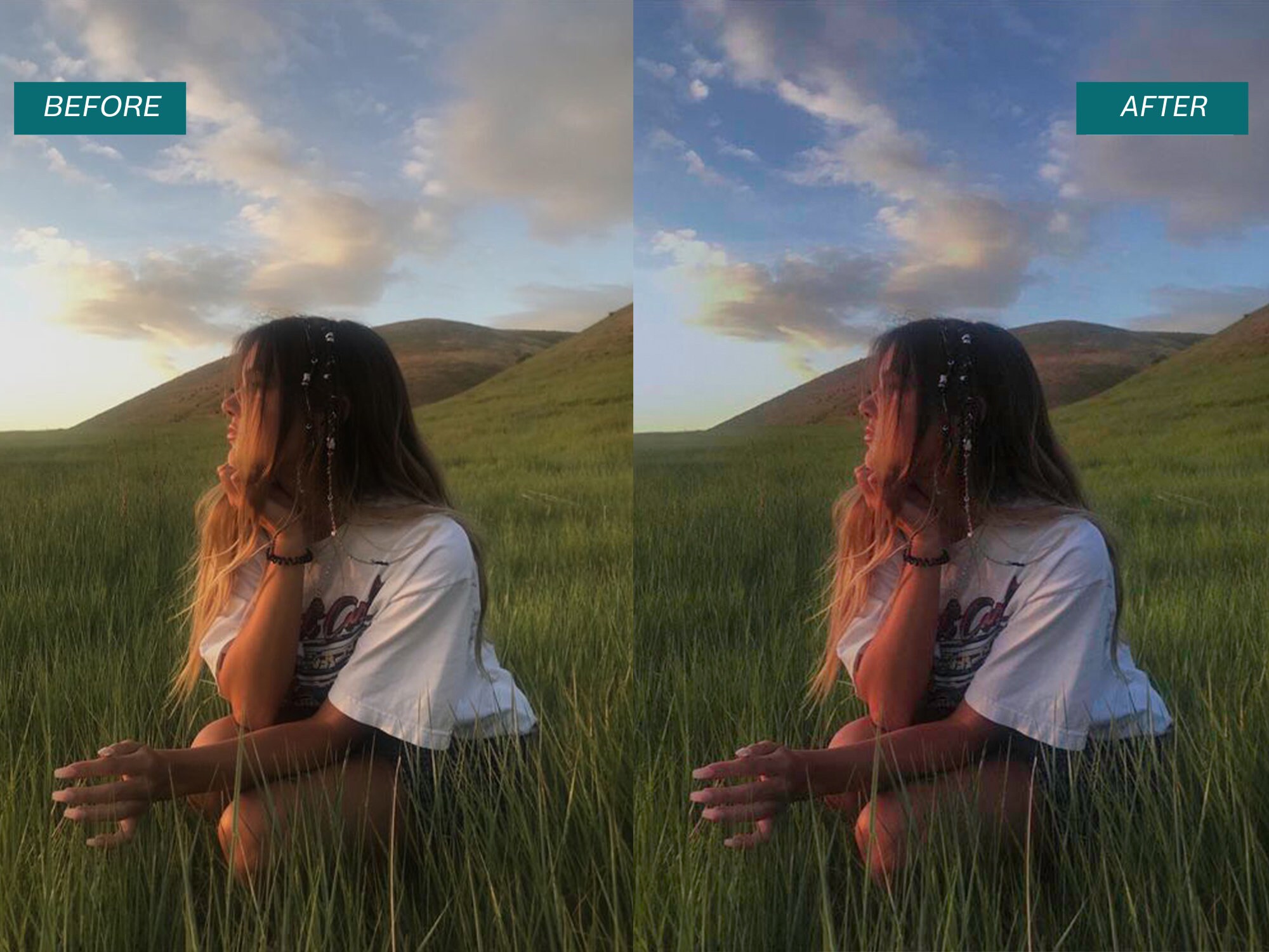 Tiktok Presets Lightroom Vibrant Filters Sunset Presets - Etsy