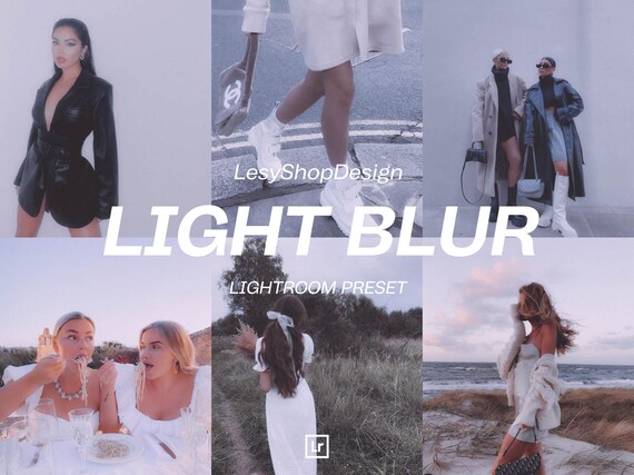 Light Blur Presets Lightroom Vintage Filters Retro Presets - Etsy